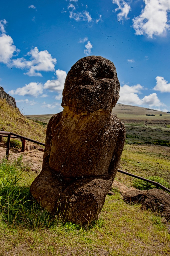 Kneeling Moai | FromAtoB